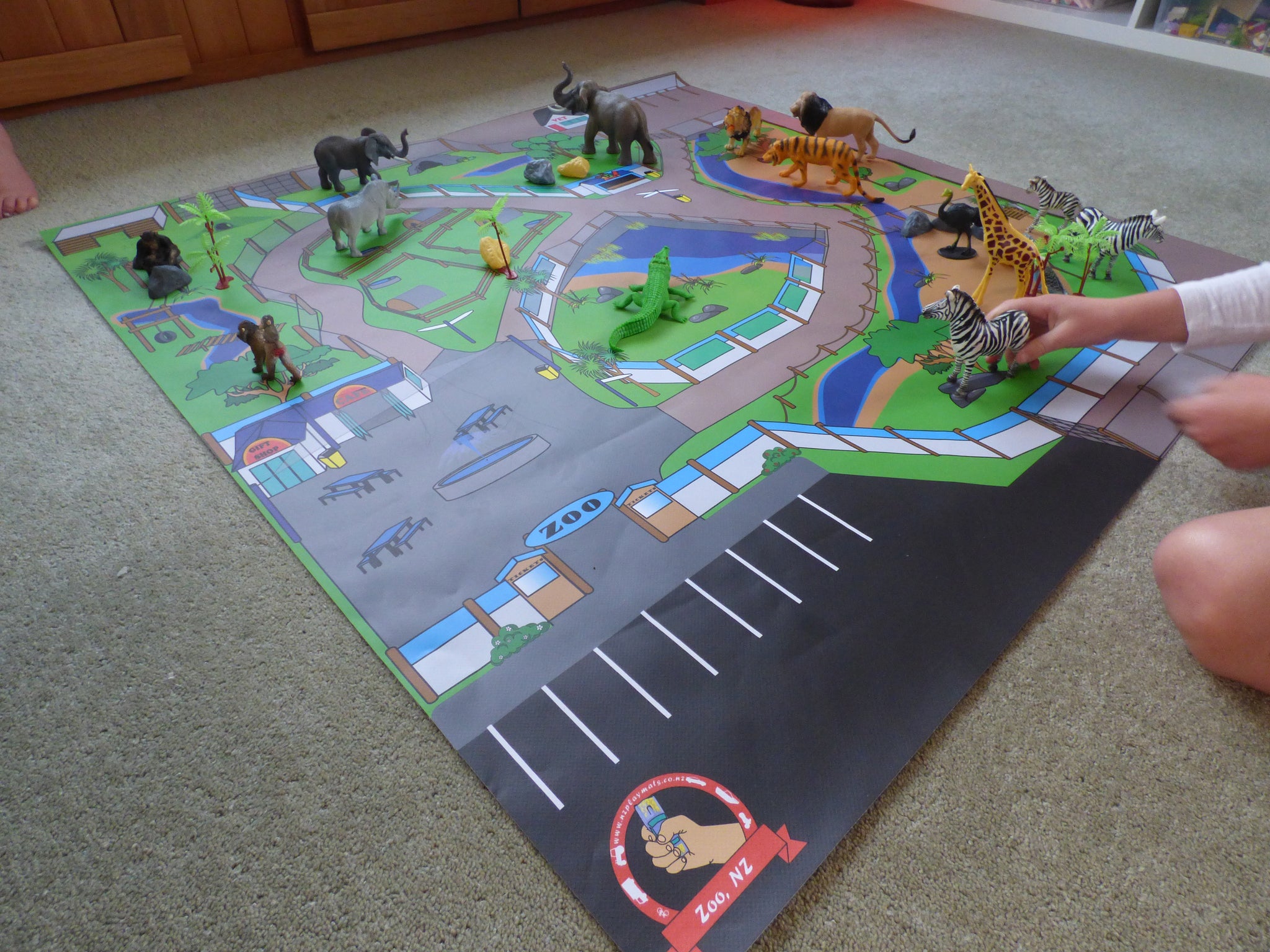 Zoo Play Mat – NZ Play Mats